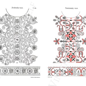 Slovakian Folk Embroidery Designs With Traditional Embroidery Patterns ...