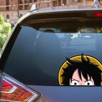 Straw Hat Luffy Sticker - Etsy