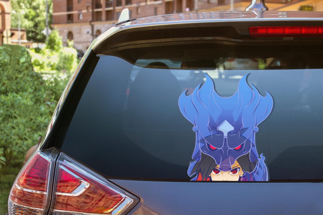 Madara Anime Peeker Sticker – Waterproof Vinyl Car Window Decal for ...