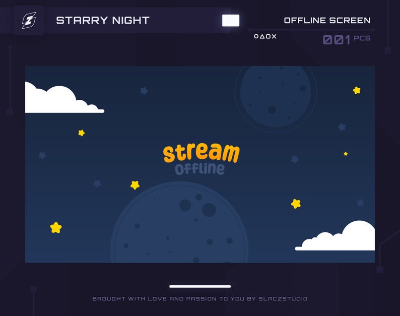 ANIMATED TWITCH STREAM Overlay Package Twitch Panels - Etsy Canada