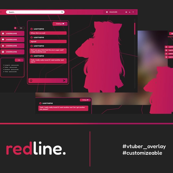 Shop Vtuber Overlay - Etsy