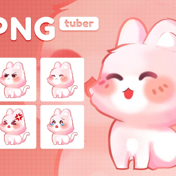 Wolf Vtuber Model - Etsy