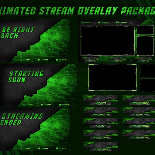 Free Twitch Overlay - Etsy