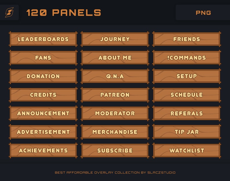 ANIMATED TWITCH STREAM Overlay Pack Twitch Screen Twitch Overlay ...