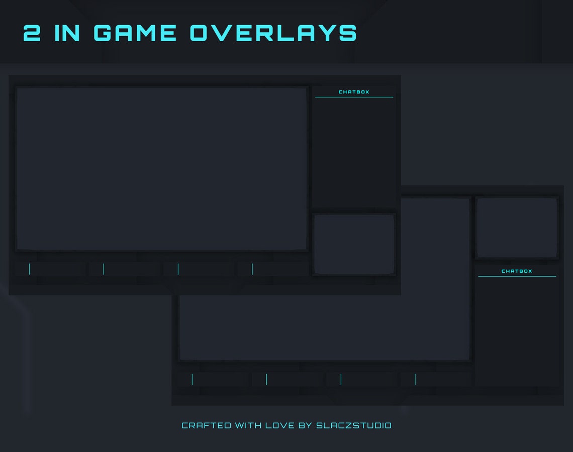 Animated Overlay Pack STREAM OVERLAY Starting Ending - Etsy