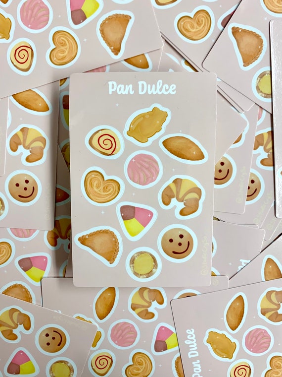 Pan Dulce Sticker Sheet Mexican Sweet Bread Sticker Vinyl Car | Etsy