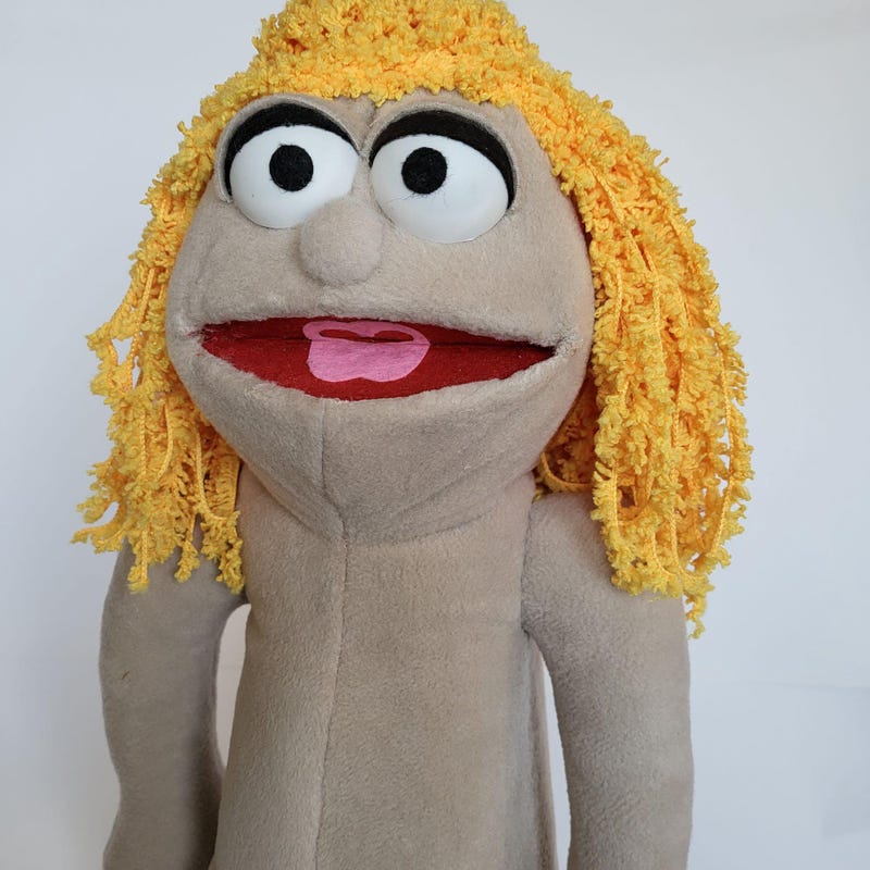 Clown Hand Puppet - Etsy