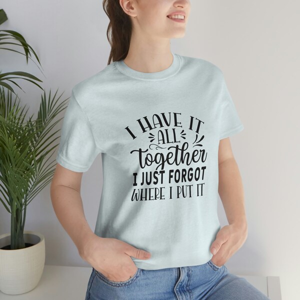 Forgetful Shirt - Etsy