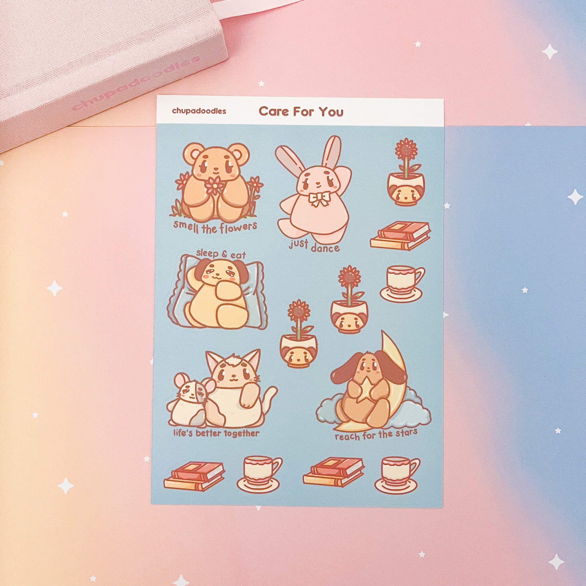 Cute Korean Cartoon Fb Cover