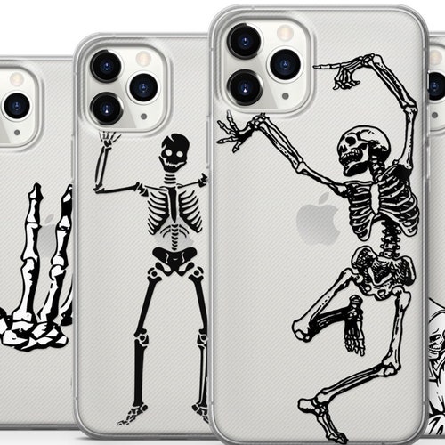 Skeleton Bones Phone Case Aesthetic Skull Cases for Iphone 13 | Etsy