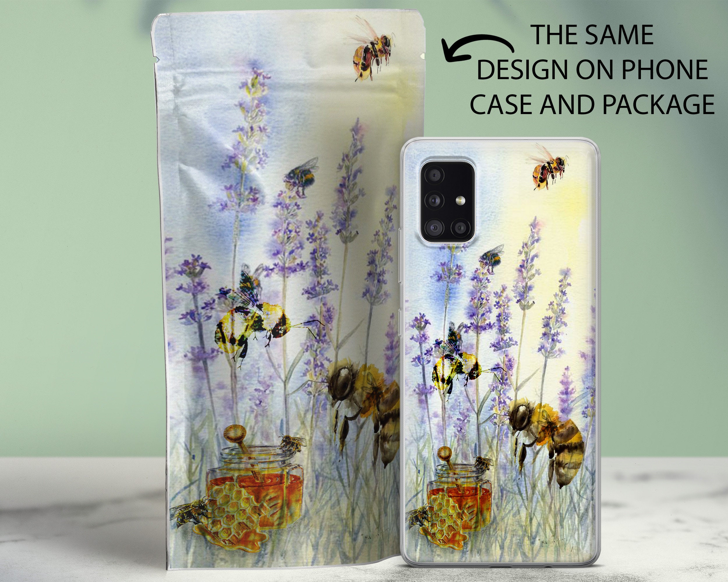 Bee Bumblebee Phone Case Nature Cover fit for samsung A21 | Etsy