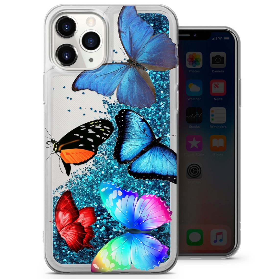 Butterfly iPhone 11 case iPhone 11 pro case XR iPhone case XS | Etsy