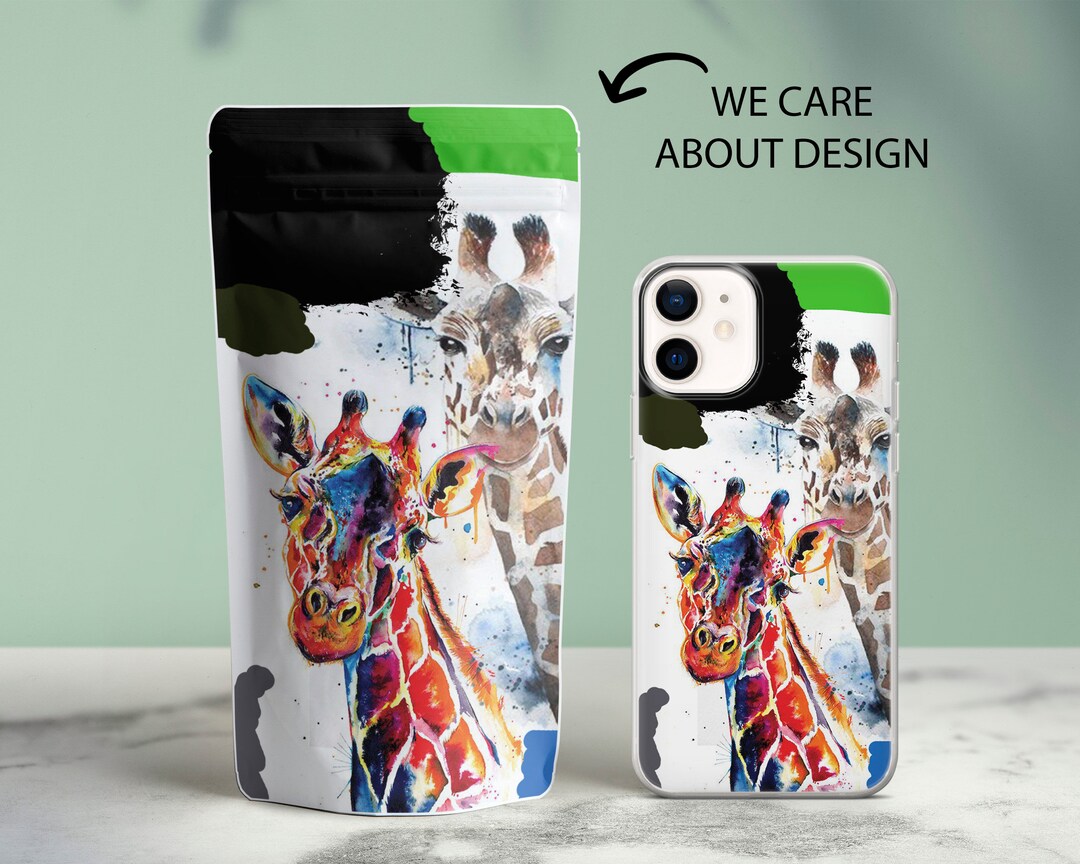 Giraffe Phone Case Long Neck Cover for iPhone 15 15pro Max 14pro 14 ...