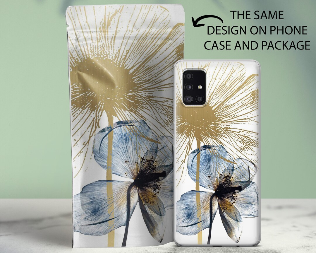 Poppy Phone Case Flowers Cover Fit for Samsung A21s, A12, A11 Fit for ...