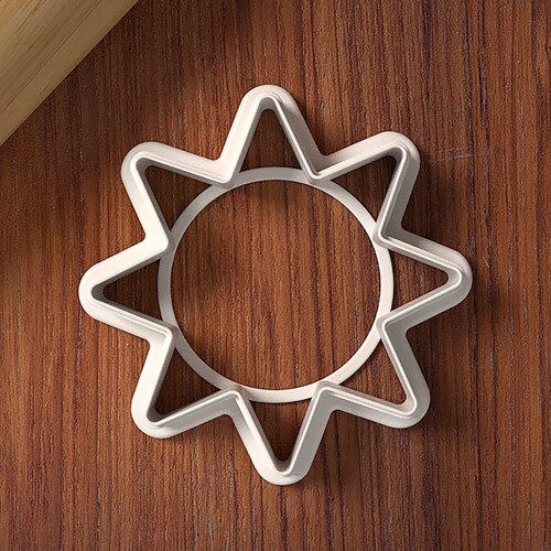 Sun Cookie Cutter Set With Embossing Detail - Etsy