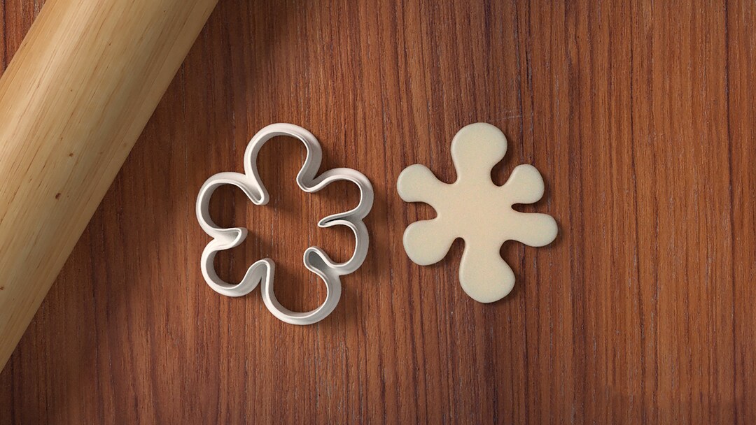 Paint Blot Splash Splatter Cookie Cutter - Paint Blob Cookie Cutter ...