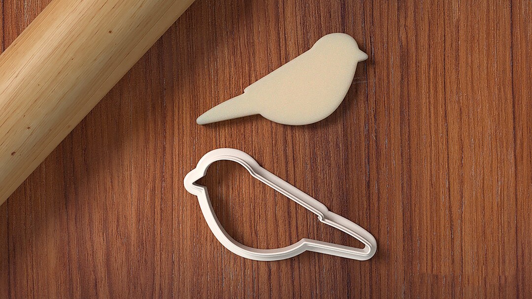 Bird Cookie Cutter - Fondant Cutter - Polymer Clay Cutter - Cheese ...