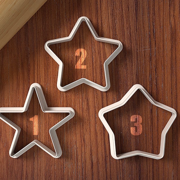Fondant Stars - Etsy