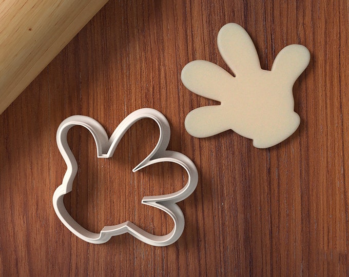 Mickey Hand Cookie Cutter: 3D Printed Food Safe PLA - Etsy
