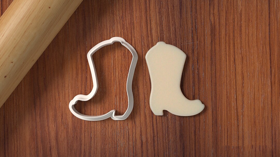 Cowboy Boot Cookie Cutter and Stamp Set - Baker Dreams - Etsy