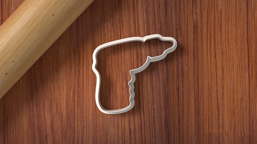 Drill Cookie Cutter - Tool Cookie Cutter - Screwdriver Cookie Cutter ...