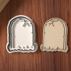 Skull Cookie Cutter Set - Coffin Cookie Cutter - Tombstone Cookie ...