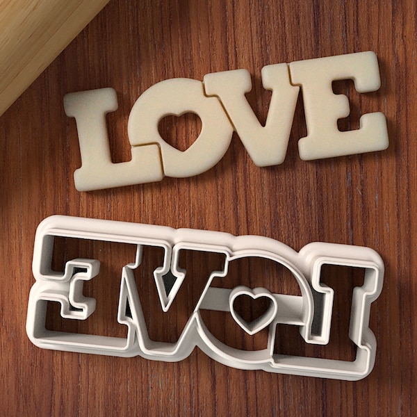 Love Cookie Cutter - Etsy