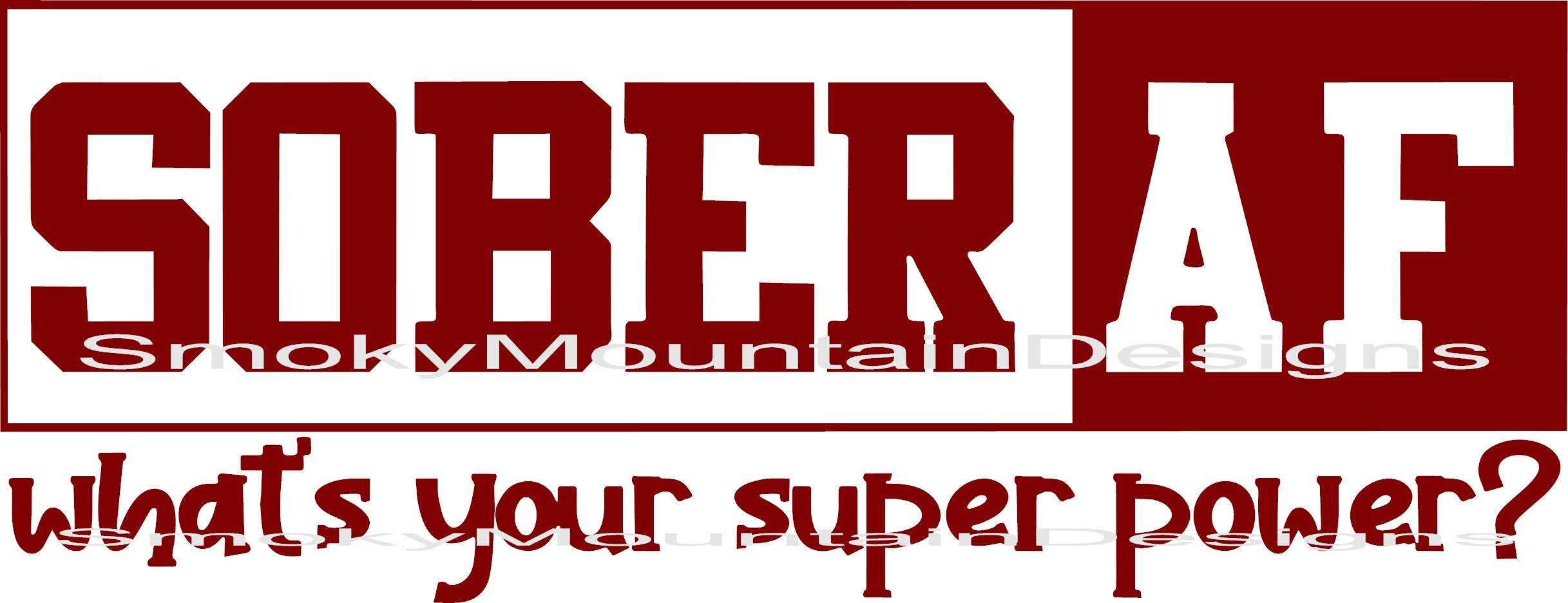 Sober AF PDF, PNG, Bmp, Svg, Dxf File, Sober as F, Shirt File, Cricut ...