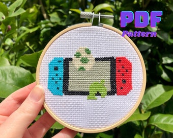 Nintendo Switch Cross Stitch - Etsy