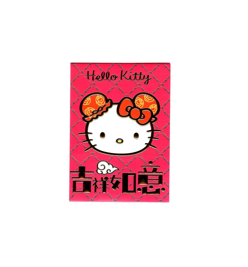 6 Hello Kitty Red Lucky Money Envelope Chinese Lunar New Year Birthday ...