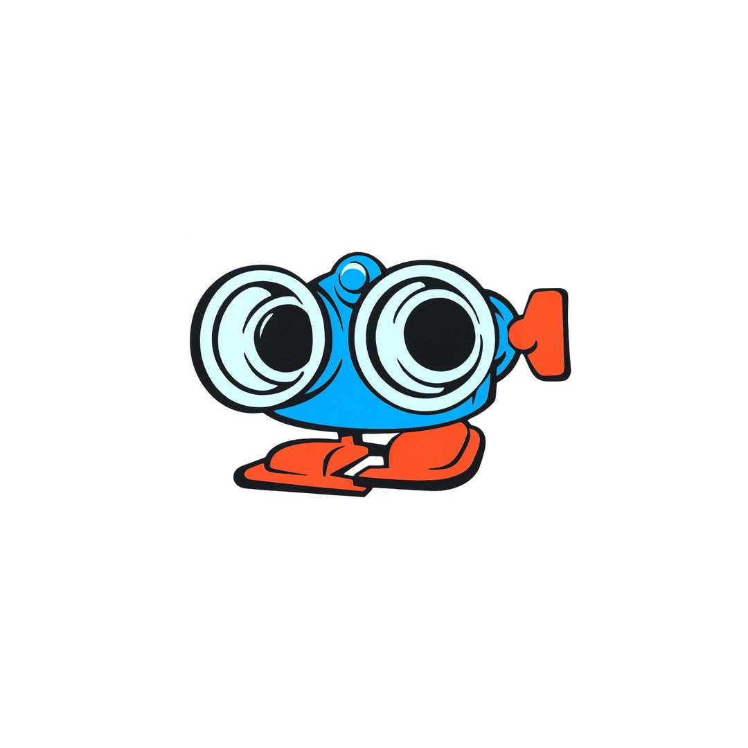 10x6.5" Binocular Lenny PAPER SIGN Hand Glued Disney Toy Story Door ...