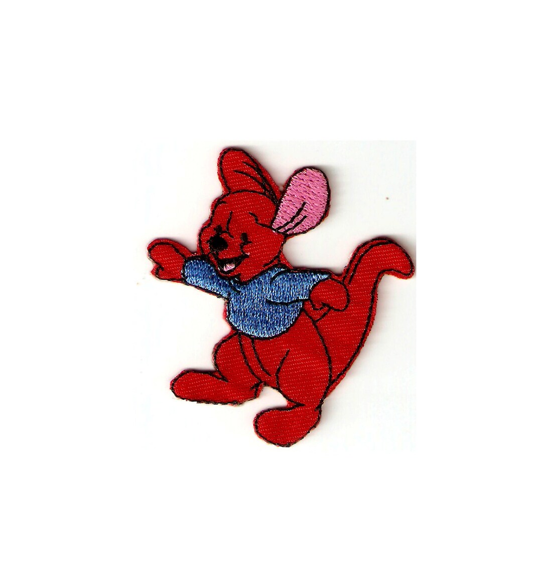2x2.5" Roo Kangaroo Embroidered IRON ON / SEW on Patch Applique Winnie ...