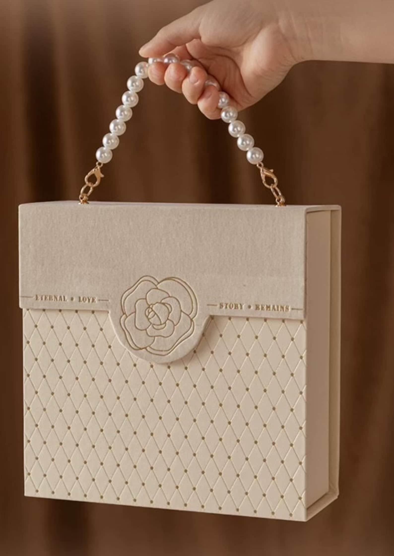 Elegant Pearl Handle Luxury Gift Boxes - Wedding, Birthday, Special ...