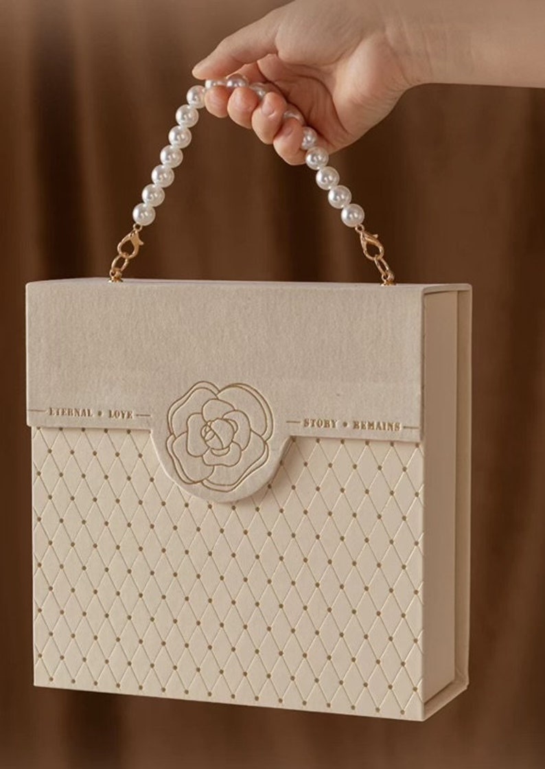 Elegant Pearl Handle Luxury Gift Boxes - Wedding, Birthday, Special ...