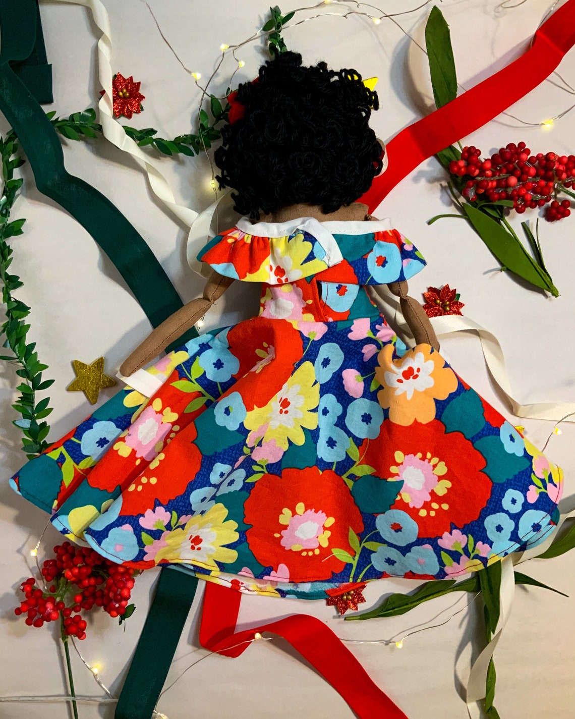 Paloma Muñeca de tela cosida a mano muñeca de reliquia de - Etsy España