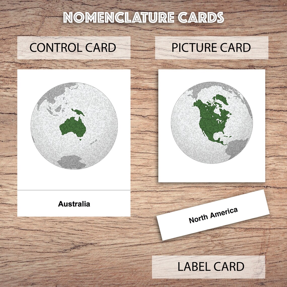 Phases of the Moon Flash Cards - Flashcards - Montessori 3-part ...