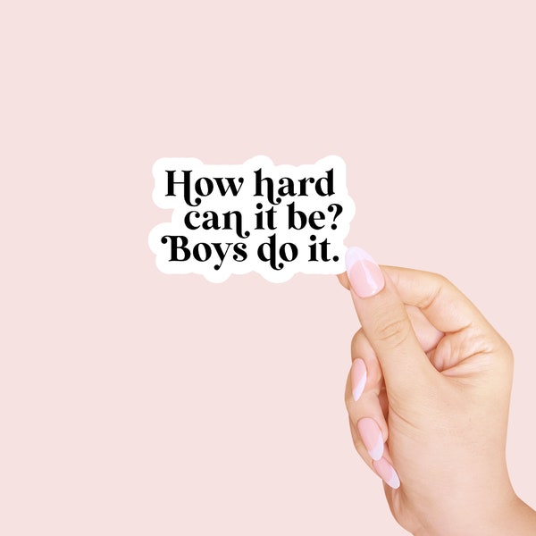 Funny Stickers Feminist - Etsy