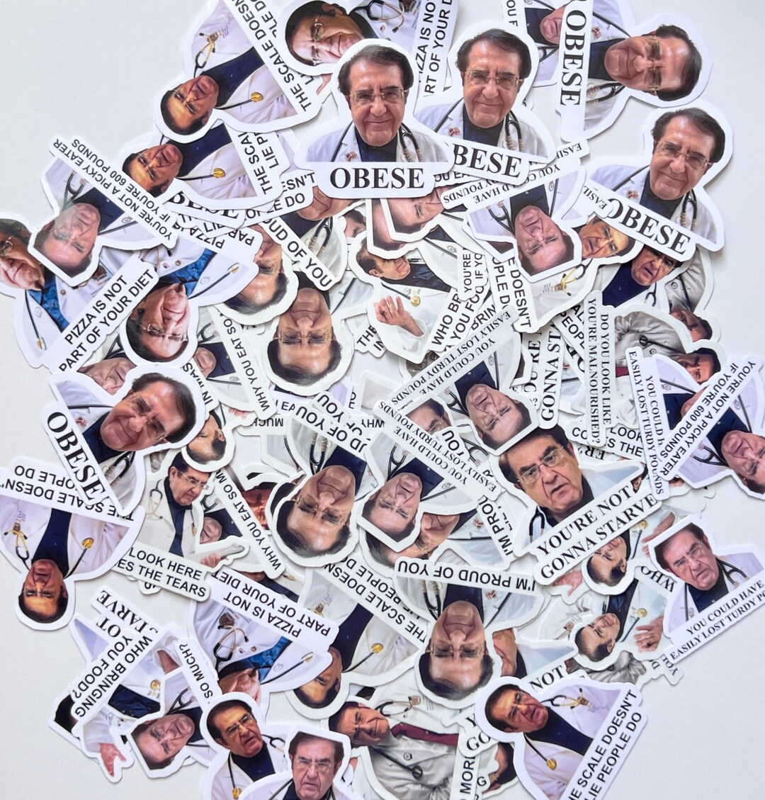 My 600-lb Life Stickers, Funny Stickers, Dr. Now Stickers, Sarcastic ...