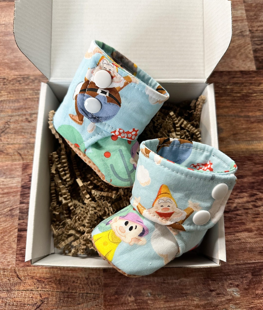 Snow Whites Seven Dwarfs Baby Boots - Etsy
