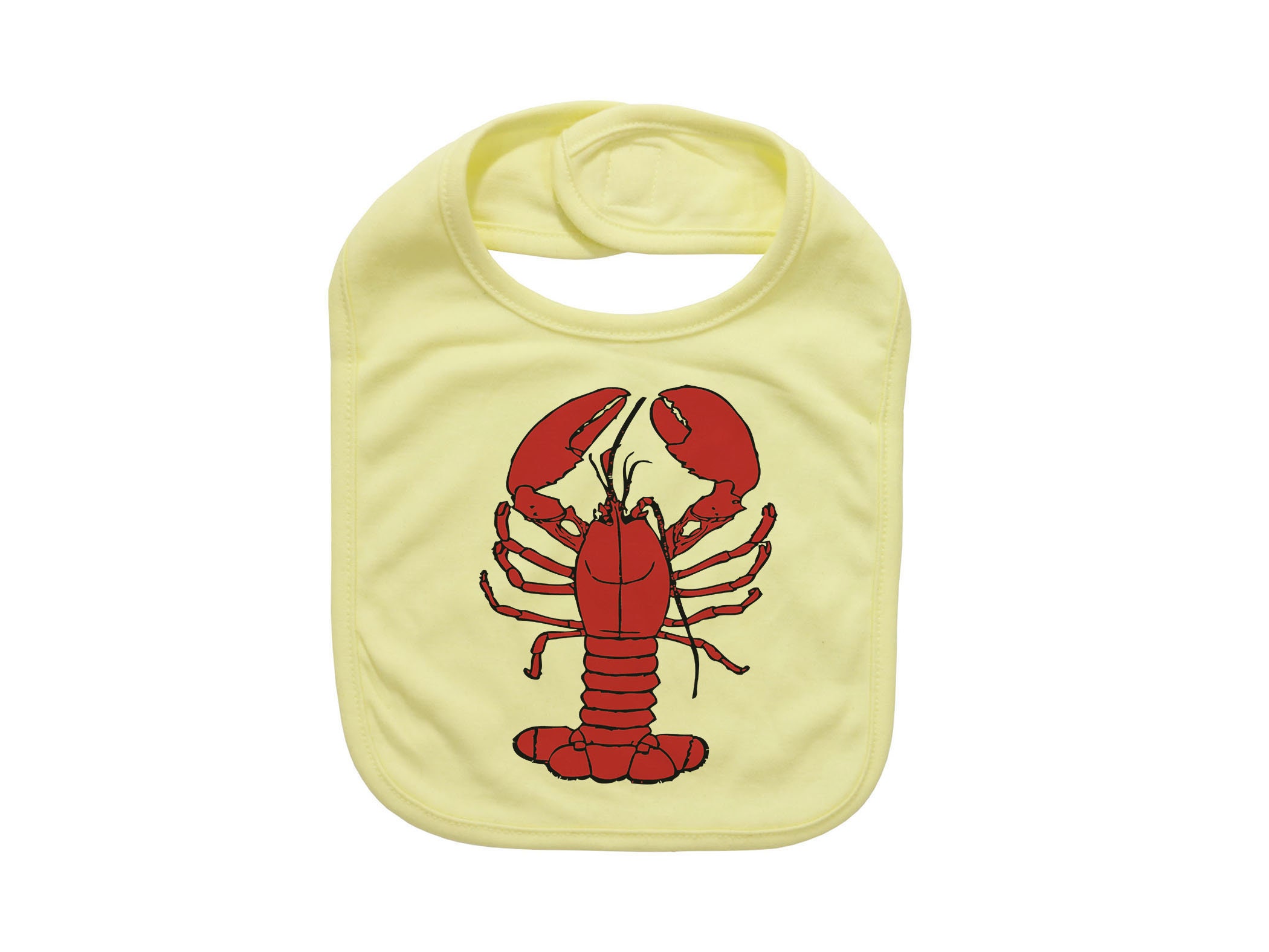 Funny Bib LOBSTER Baby Bib Cute Bibs Burp Cloth Baby | Etsy