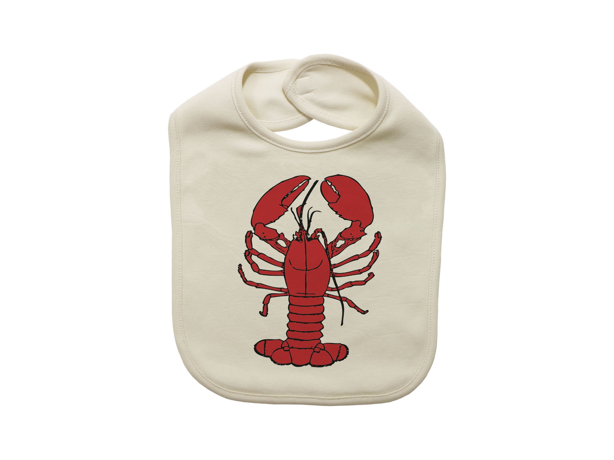 Funny Bib LOBSTER Baby Bib Cute Bibs Burp Cloth Baby - Etsy