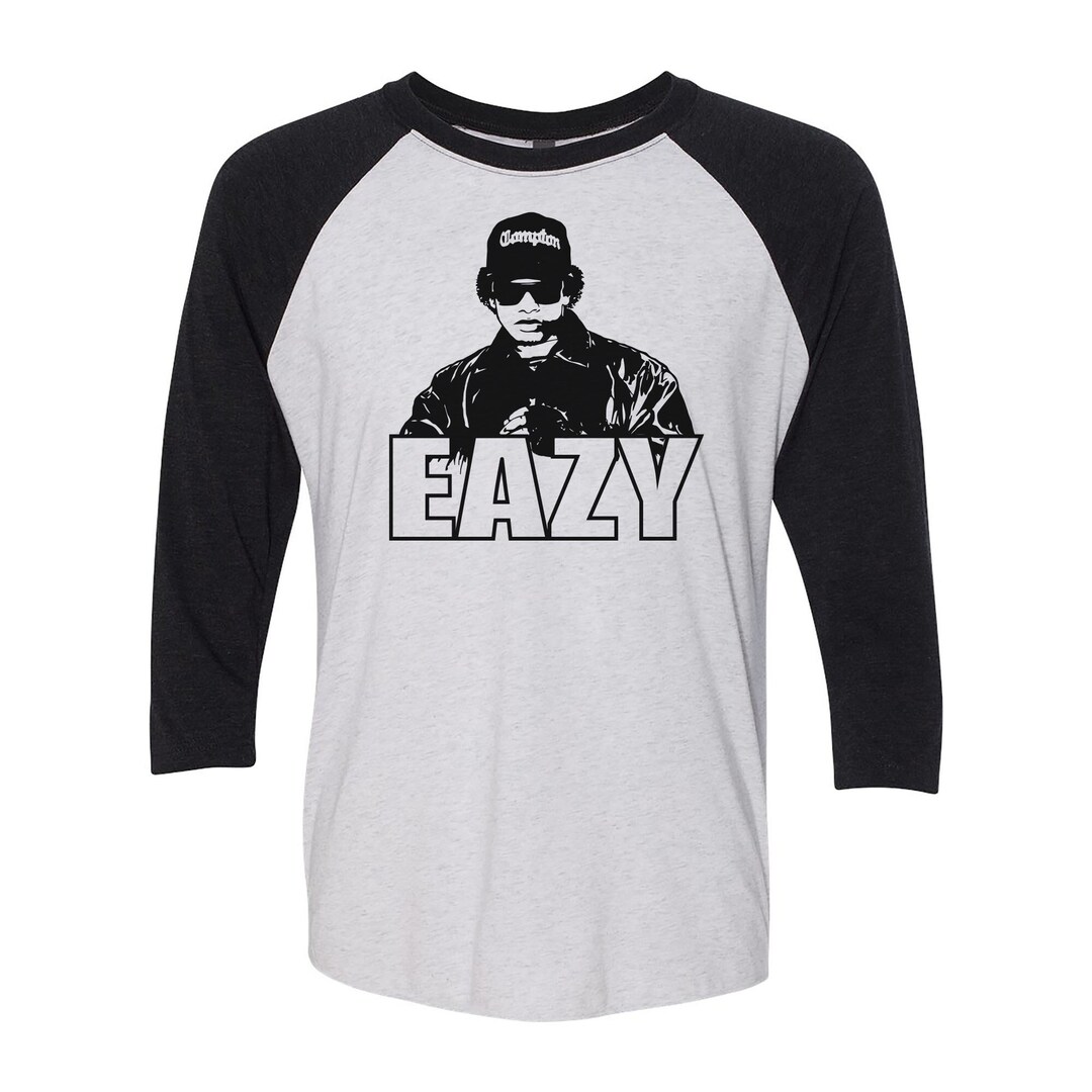Eazy E T-shirt, EAZY - With Text, Unisex, Hip Hop Quote Tee, Rap Quote ...