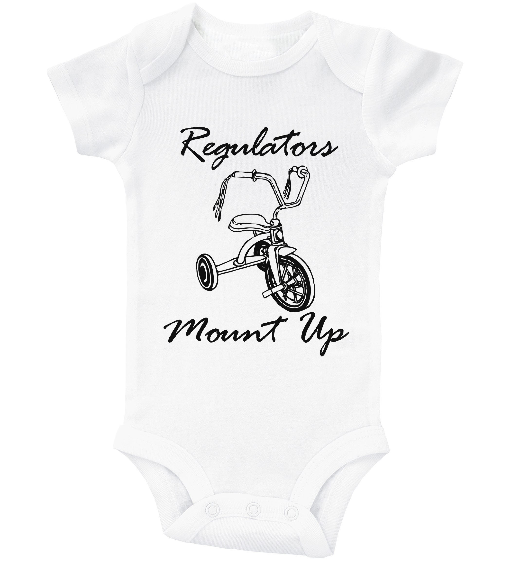 Hip Hop Onesie REGULATORS MOUNT UP Baby Bodysuit Baby | Etsy