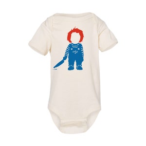 Chuckie Onesie®, CHUCKY, the Good Guys, Newborn, Horror Themed Onesie ...