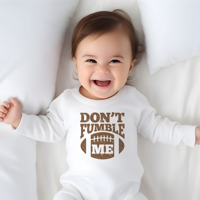 Baby Football Onesie - Etsy