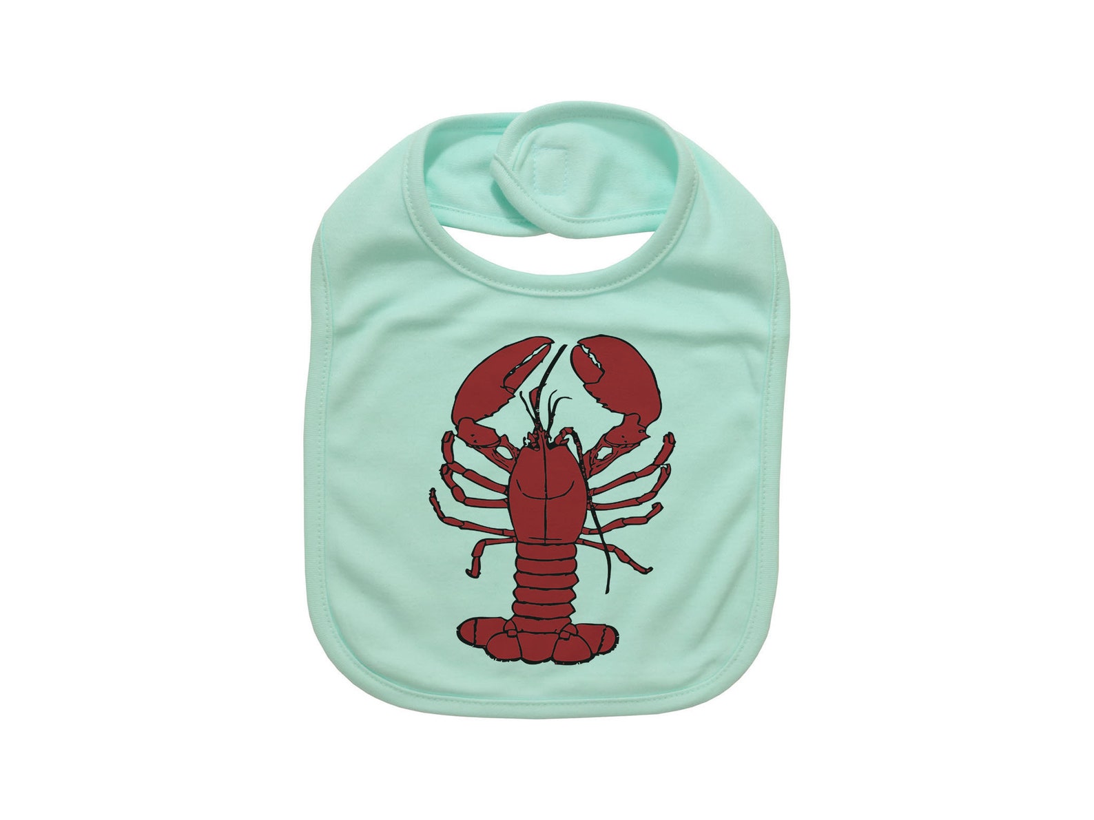 Funny Bib LOBSTER Baby Bib Cute Bibs Burp Cloth Baby - Etsy
