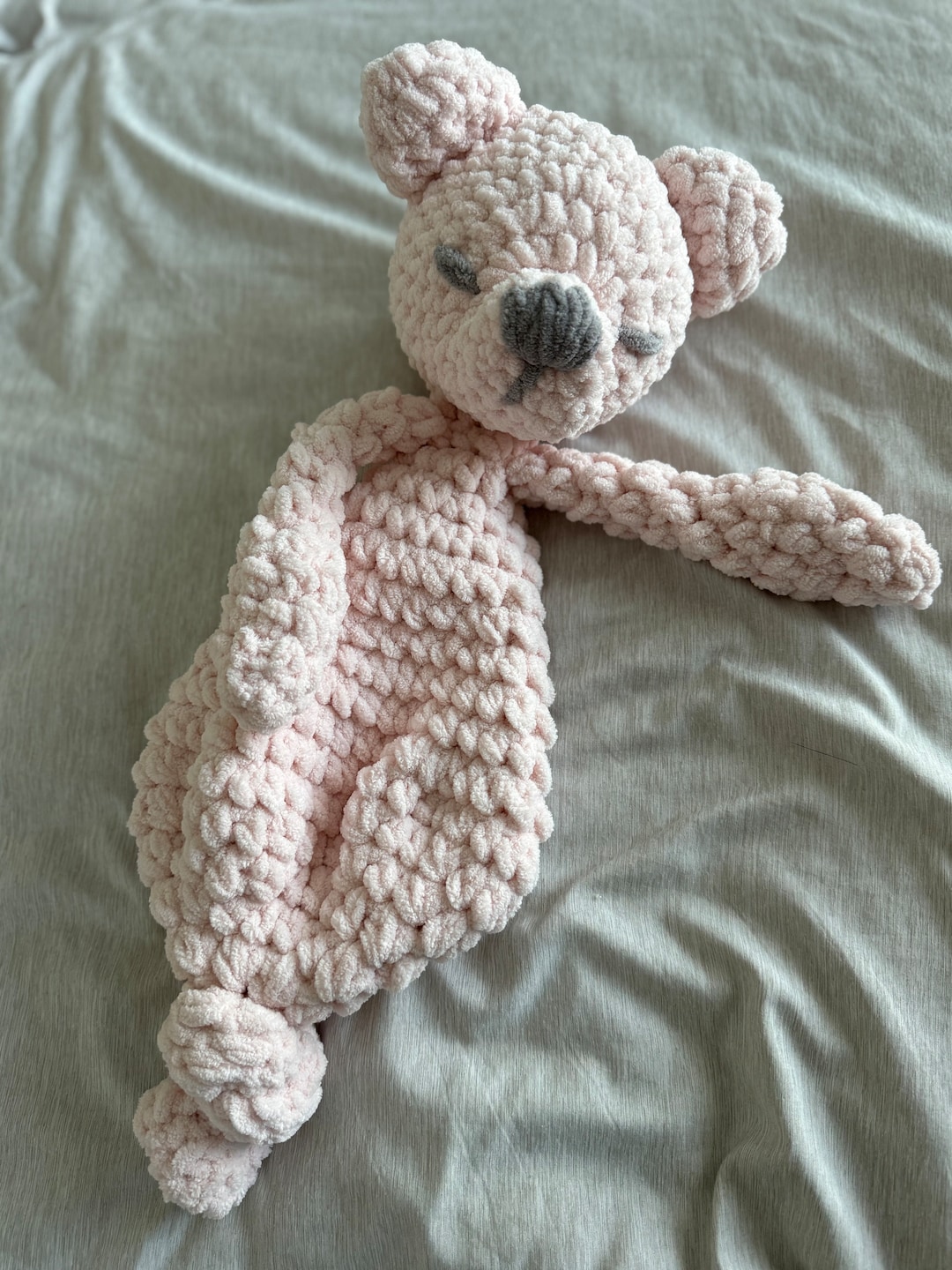 Blankie Body Lovey Handmade Crochet Snuggler Zoo Animal Safari Animal ...