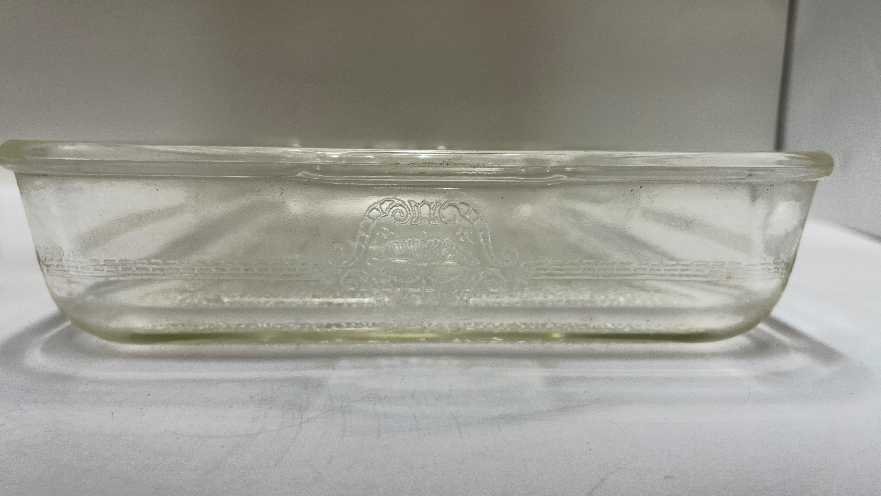 Lasagna Pan Glasbake 263 Baking Pan Glass Pan Etched Glass - Etsy