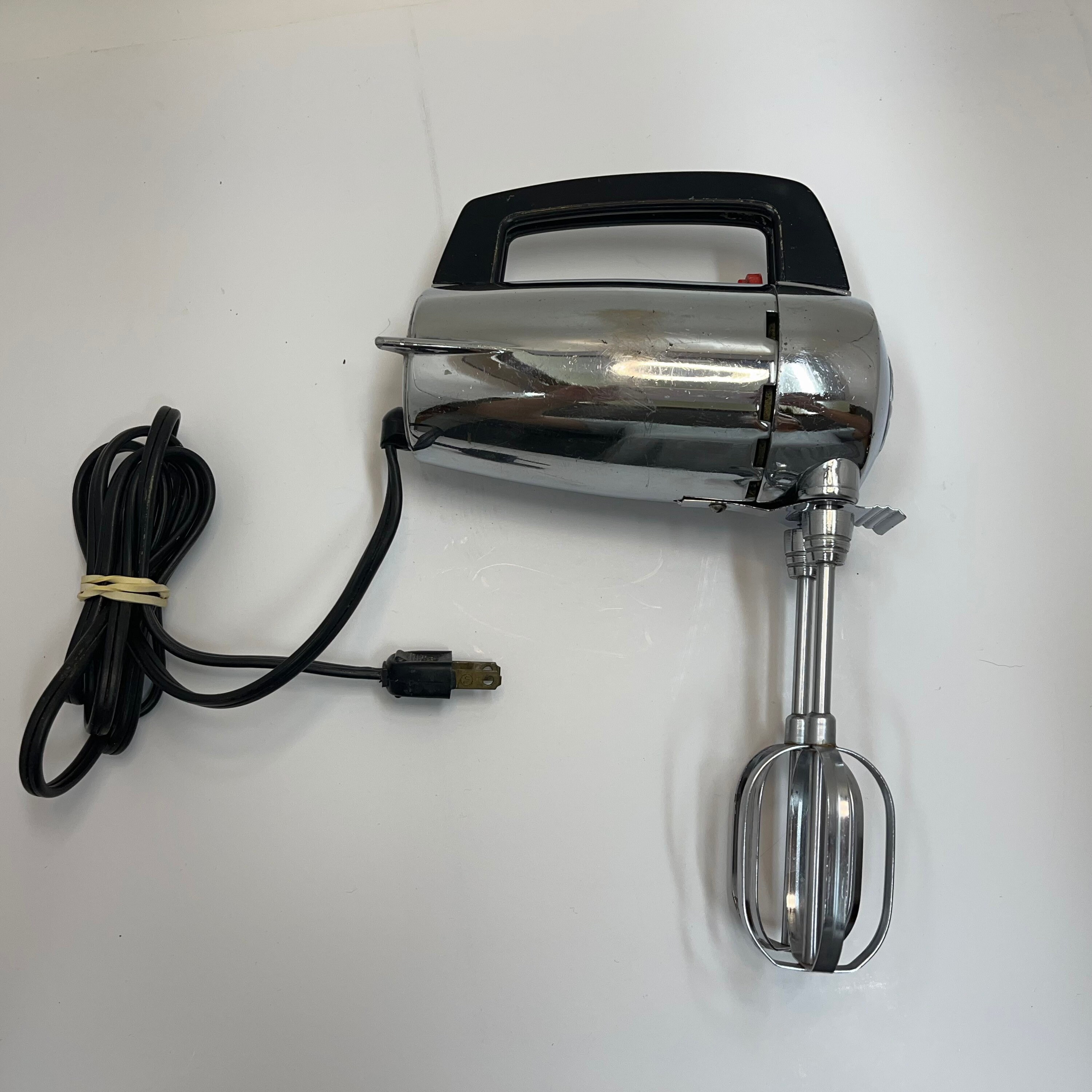 Home & Living Kitchen & Dining MCM Chrome Silver Bullet Handheld Mixer ...