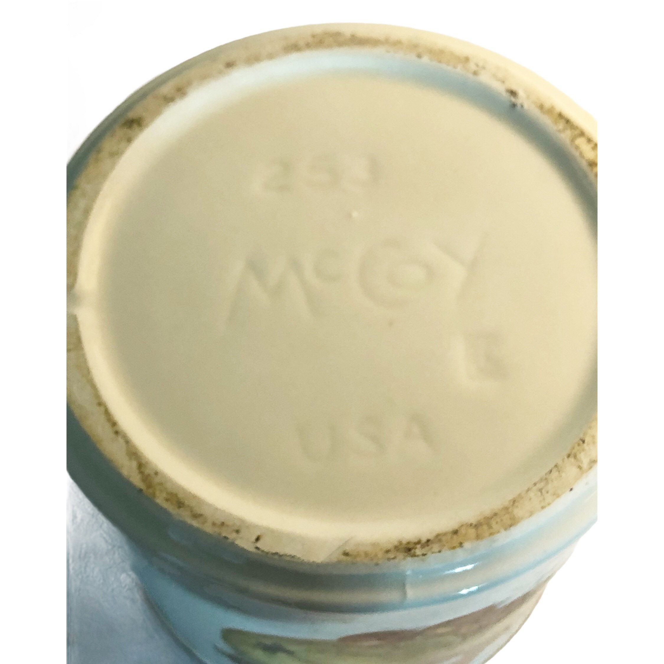 Vintage Nelson Mccoy, Fruit Festival Cookie Jar 253, USA Pottery Jar ...